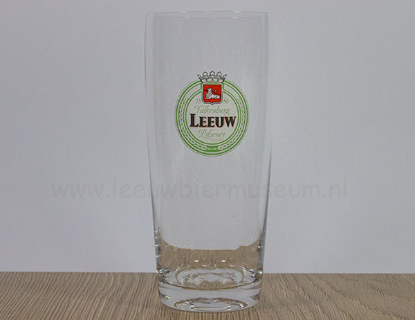 1980 - 1990 glazen: Leeuw bier fluitje 1980